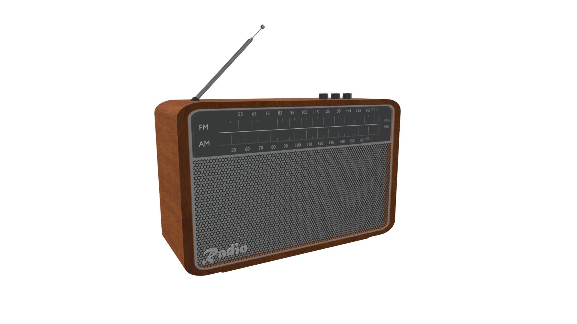 Radio - Download Free 3D model by Navjot (@developrstore) [81ccfb7 ...