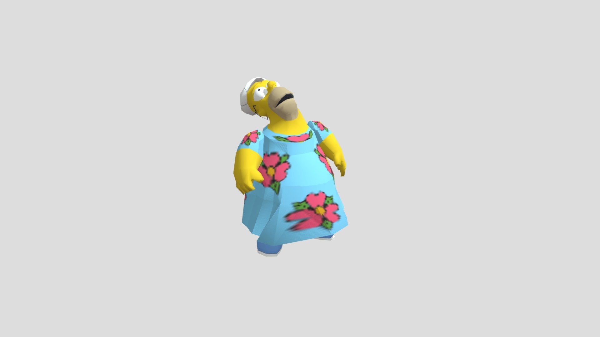 Homer Muumuu Defeated (animated) - Download Free 3D model by vicente ...