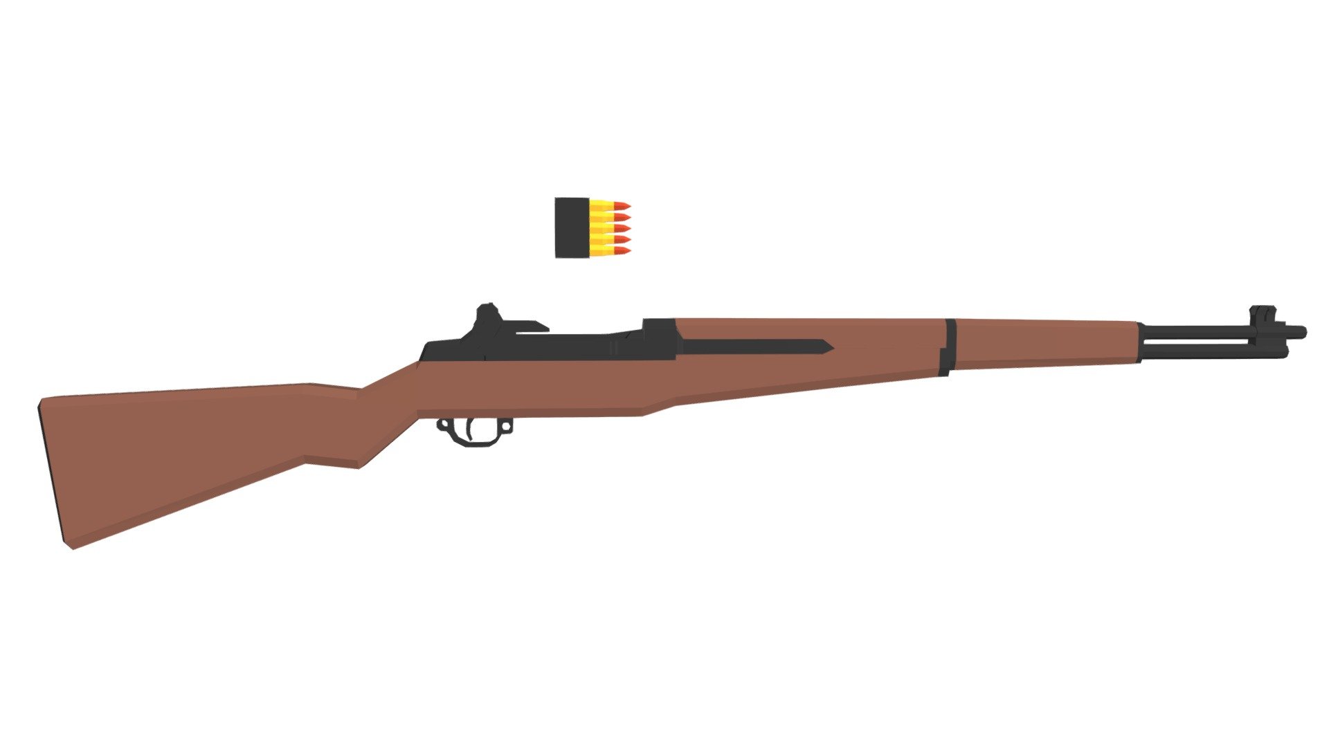 M1 Garand - 3D model by Spencer_n [81ce2e9] - Sketchfab