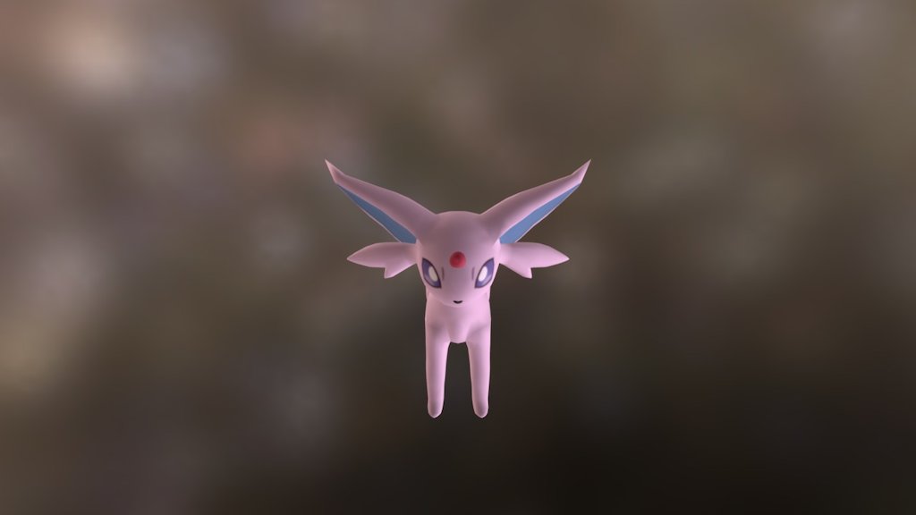 Espeon - 3D model by Rashky [81cf818] - Sketchfab