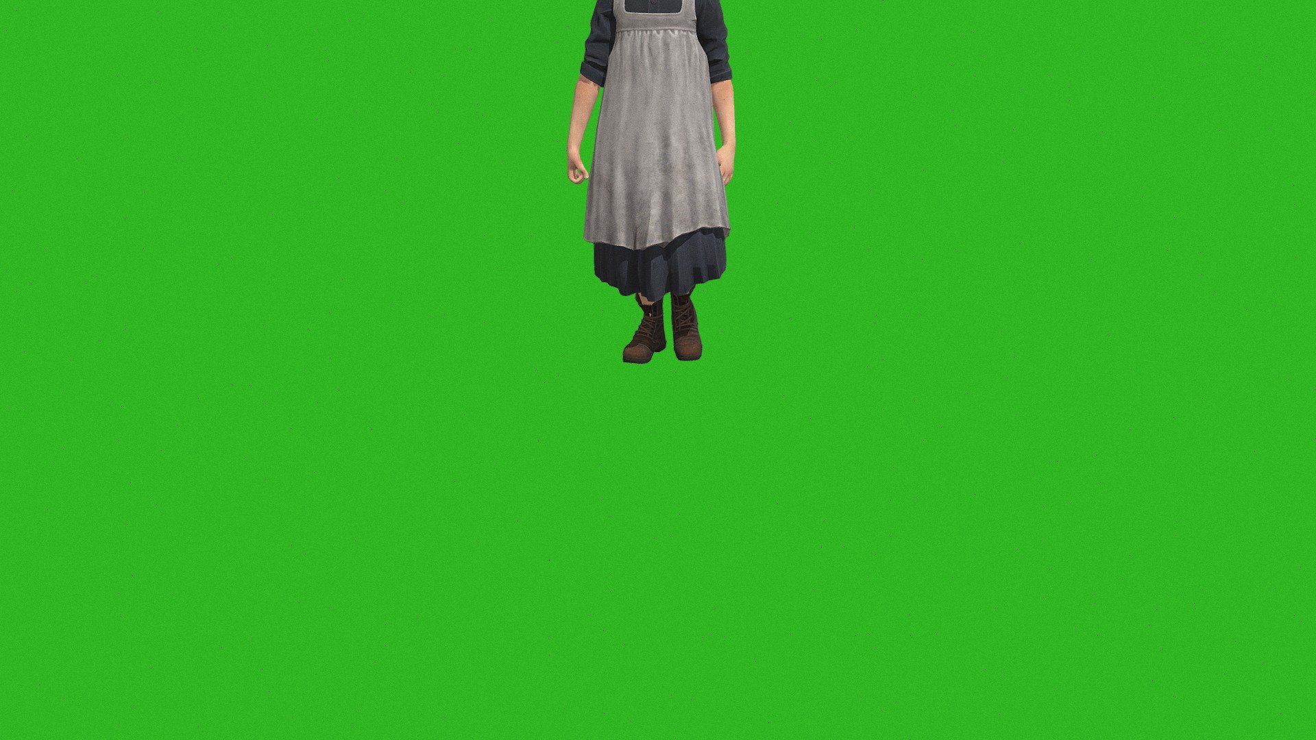 poor girl Walking With Shopping Bag - Download Free 3D model by Anam ...