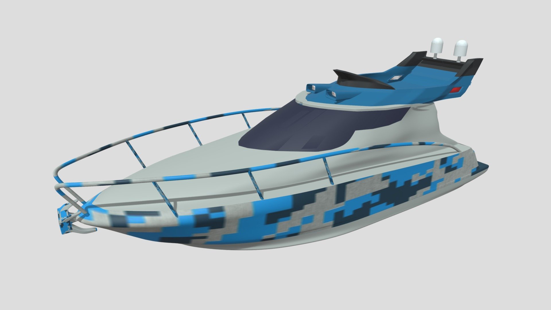 Speed Boat 02 - Download Free 3D model by gogiart (@agt14032013 ...