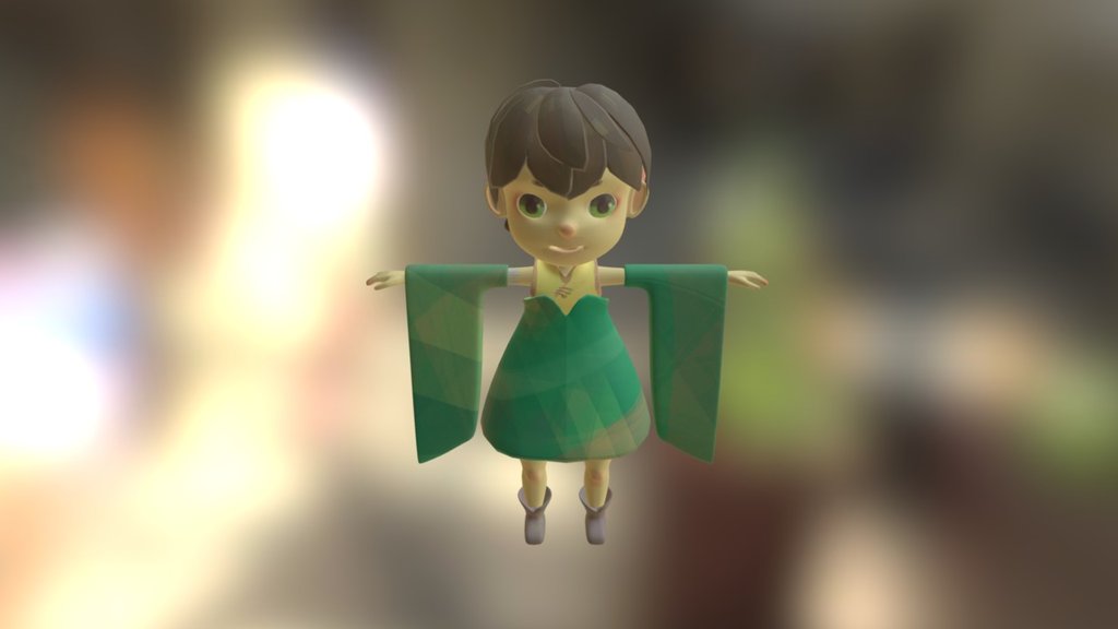 Girl Demo - 3D model by jiunjhy [81d2635] - Sketchfab