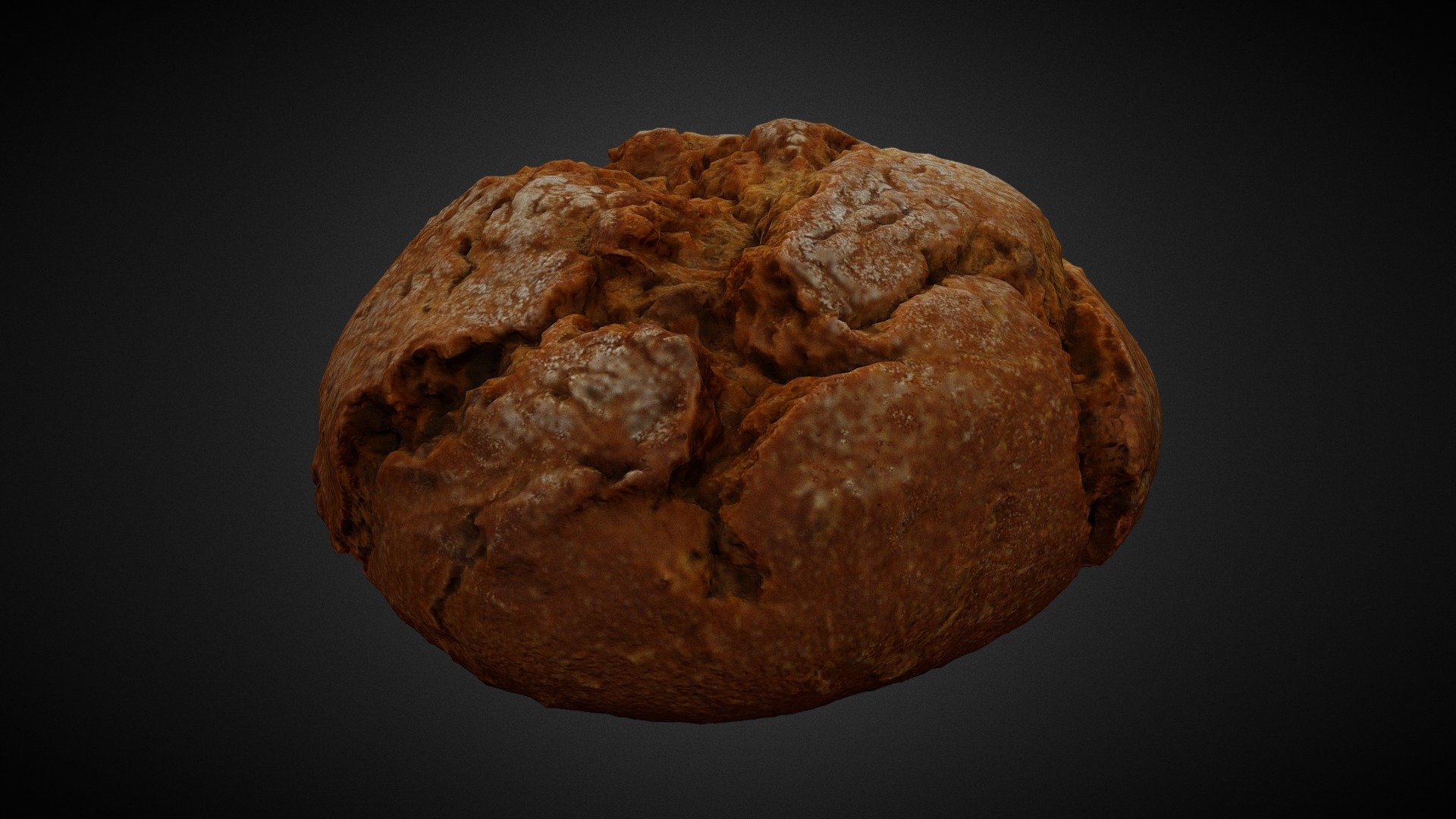 Bread Assets - Small Crispy Bread - Houska - 05 - Buy Royalty Free 3D ...