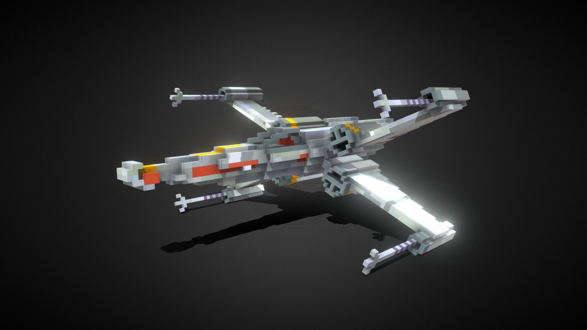 X-wing - Download Free 3D model by GamerKM (@KevinMar) [81d4889 ...