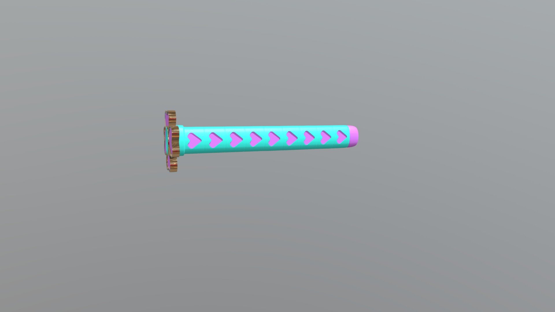 Kanroji Mitsuri Handle (3d Print ) - 3D model by VapeQ [81d573d ...