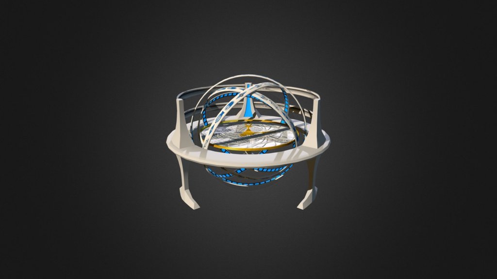 Teleporter Full2 - 3D model by roglev [81d6a62] - Sketchfab