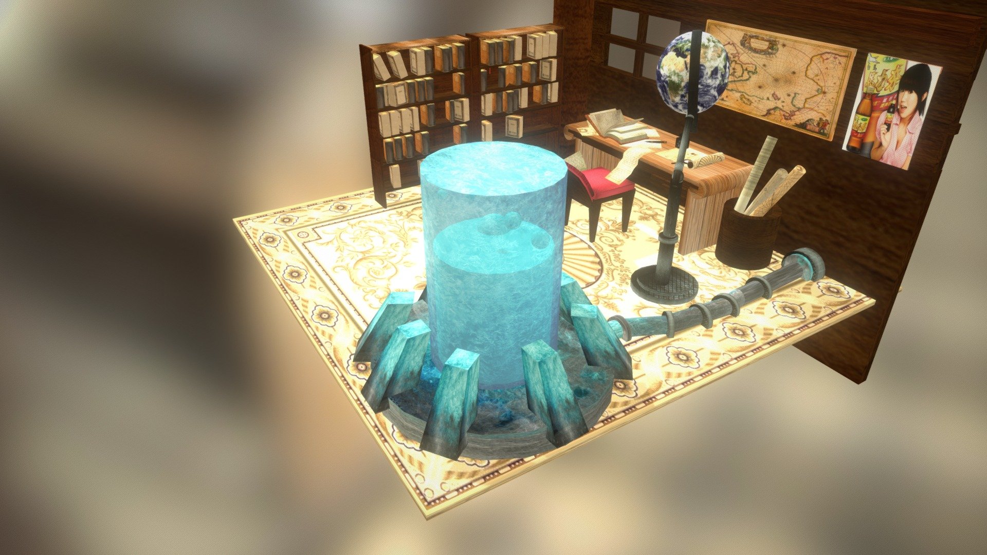 Book - 3D model by d01370421 [81d7dd4] - Sketchfab