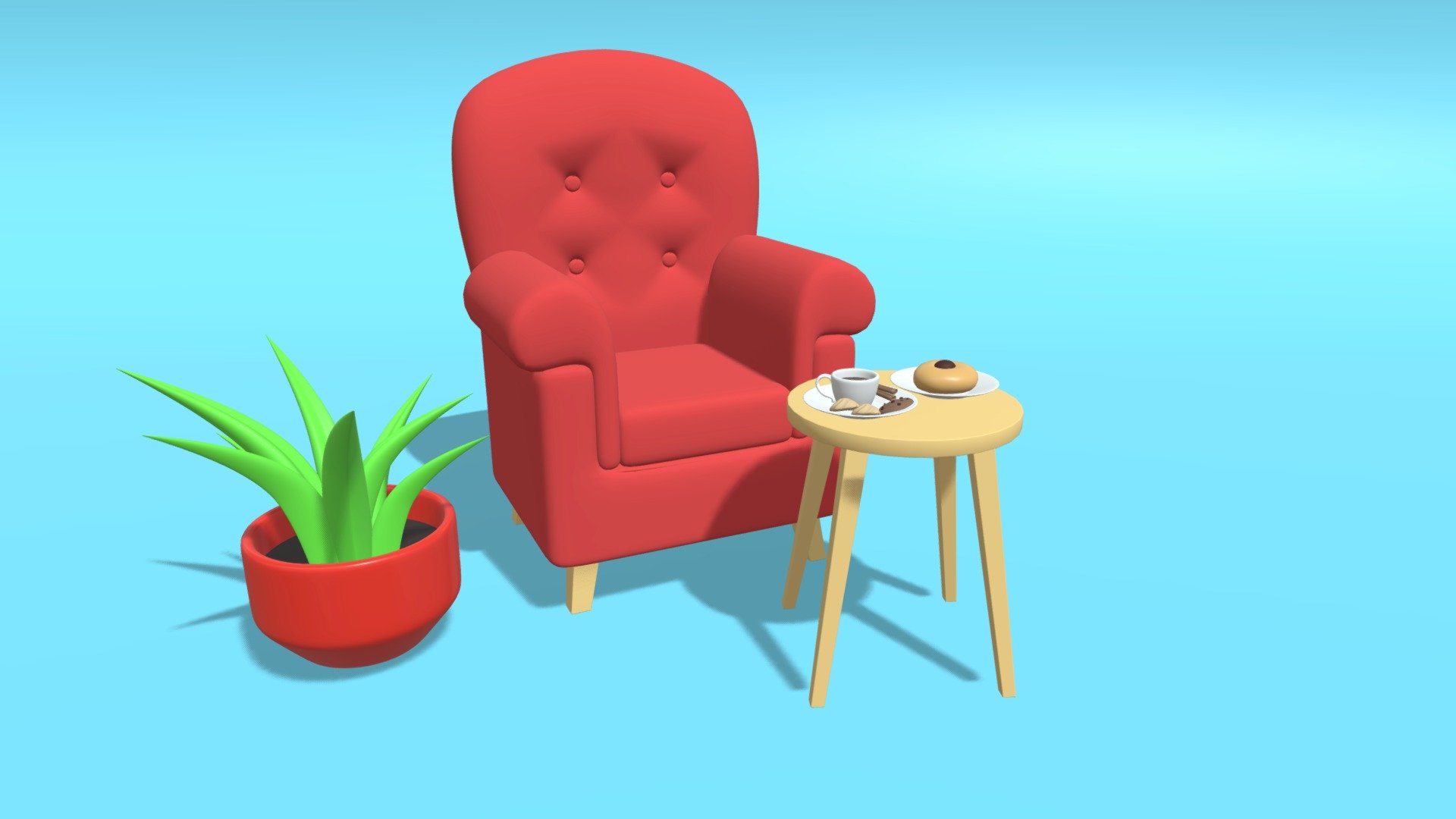 Home environment - 3D model by MDNiloyParvezSiam [81d950a] - Sketchfab