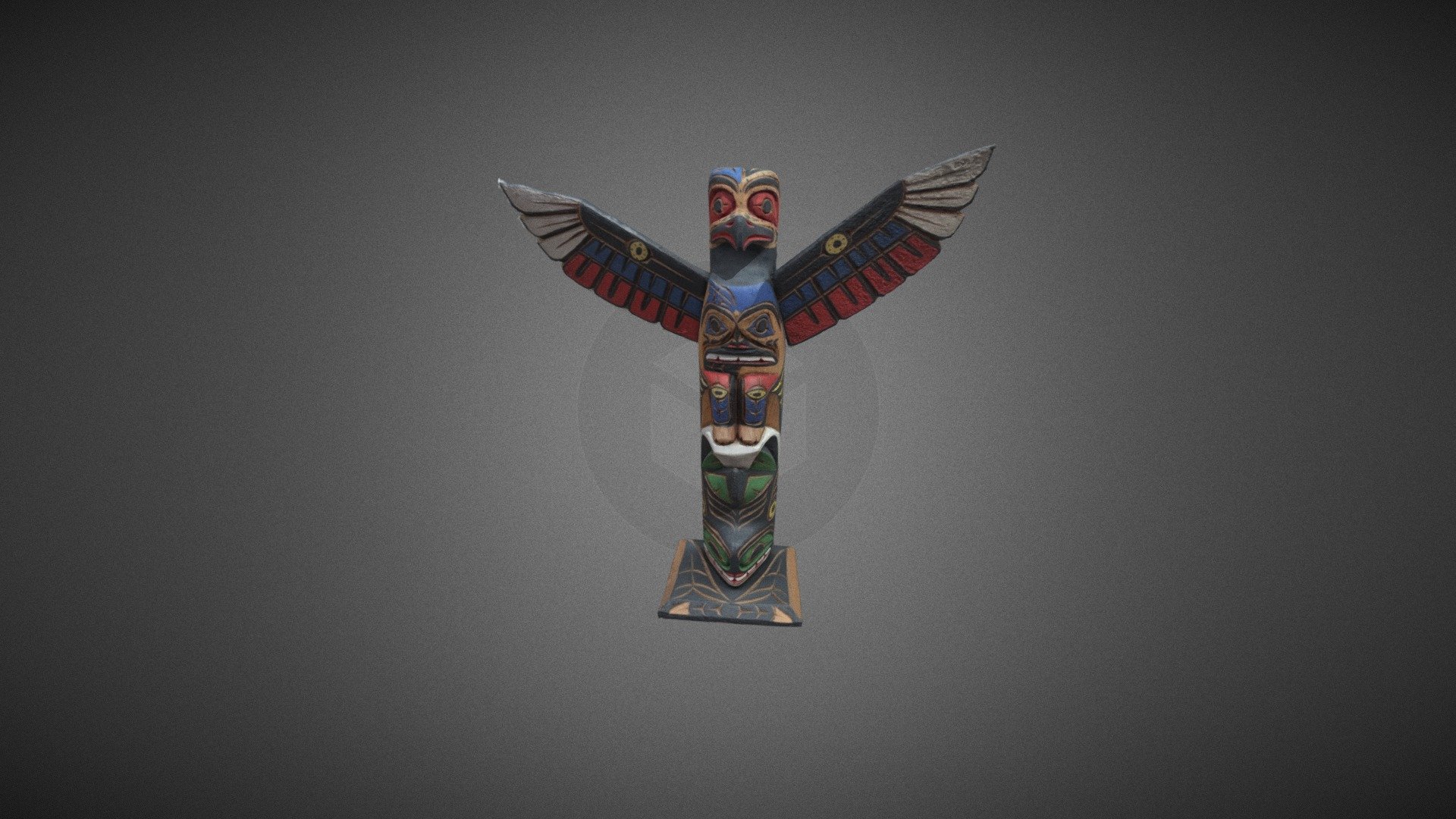 Small Wood Totem - Buy Royalty Free 3D model by DAC Photoscan ...