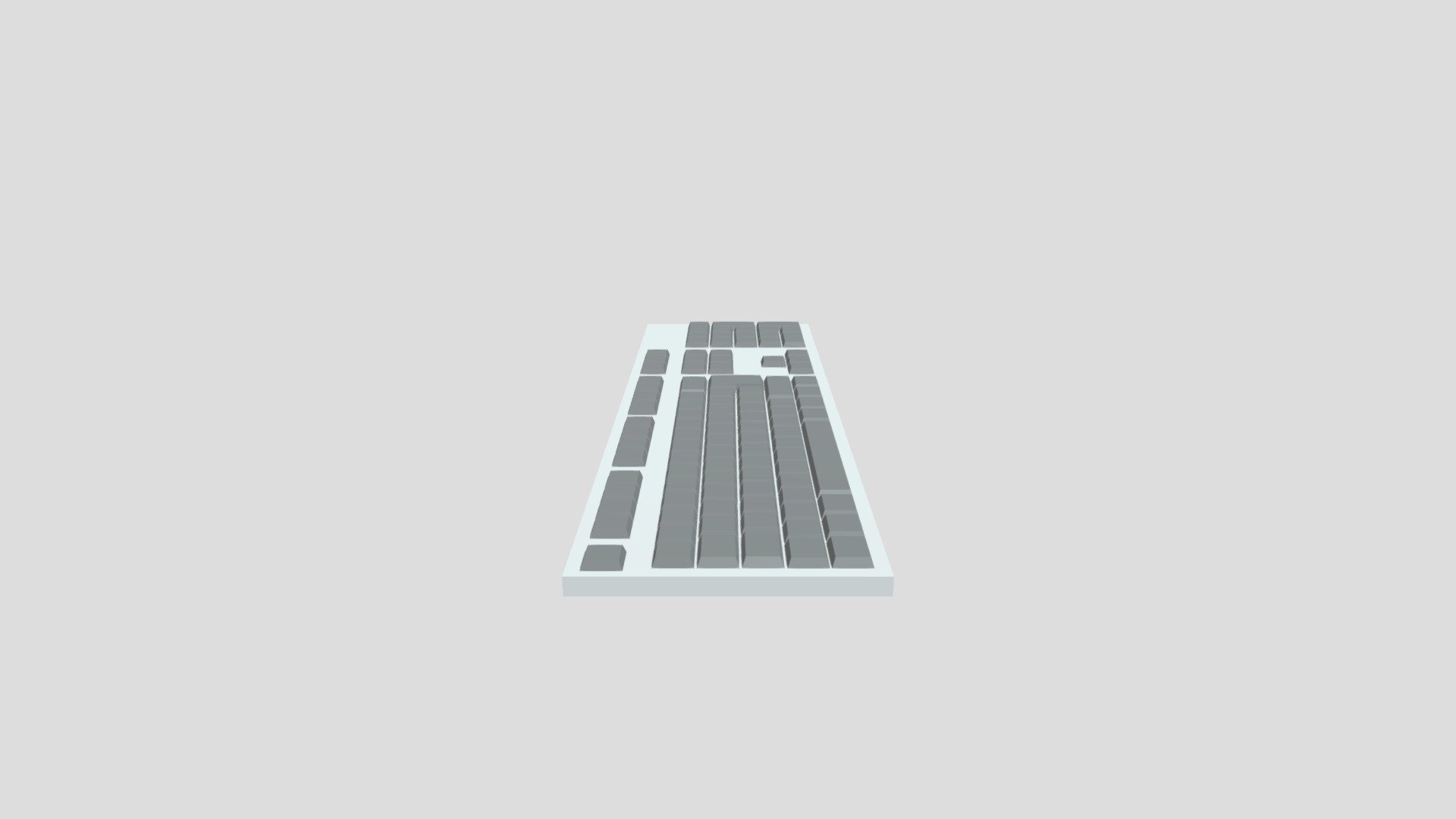keyboard - 3D model by acid_boi [81de2c7] - Sketchfab