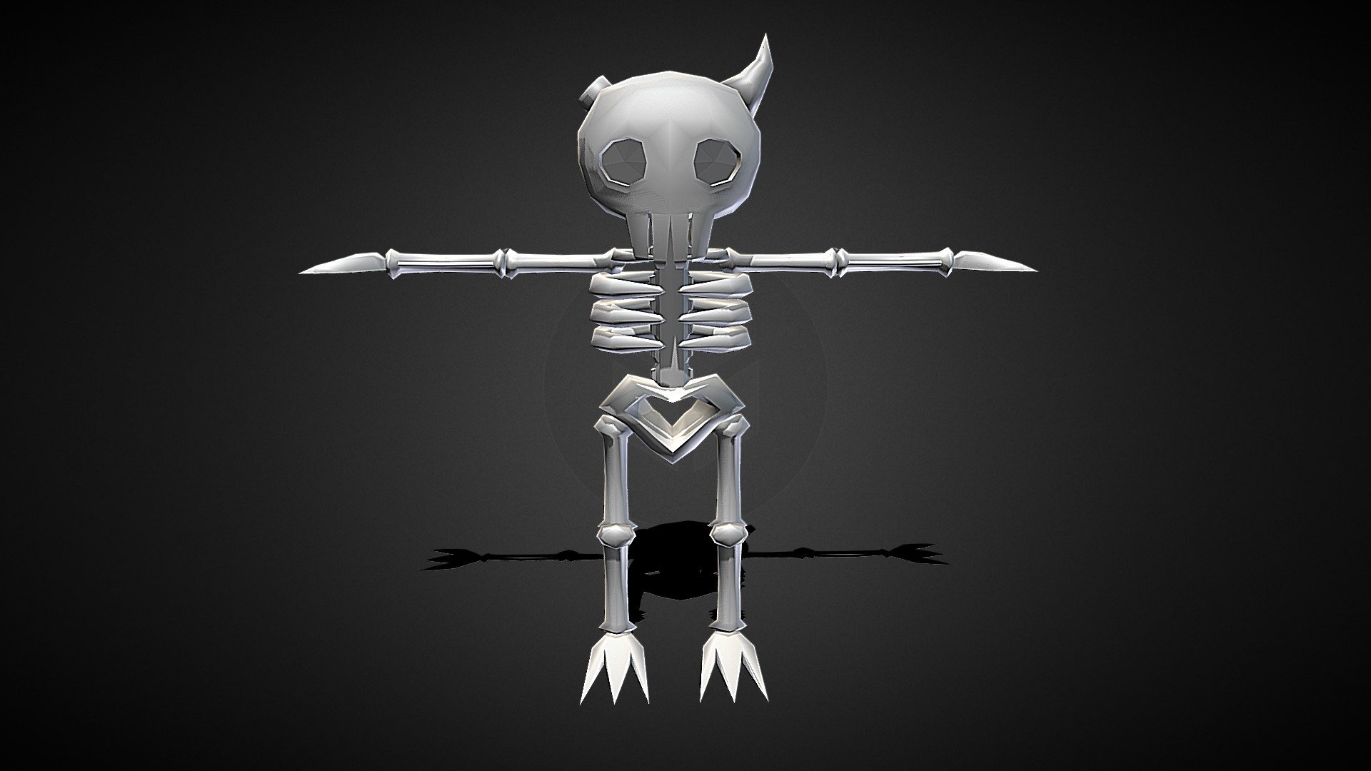 Skeleton Mob - Download Free 3D model by CalvinQuan [81e0e4d] - Sketchfab