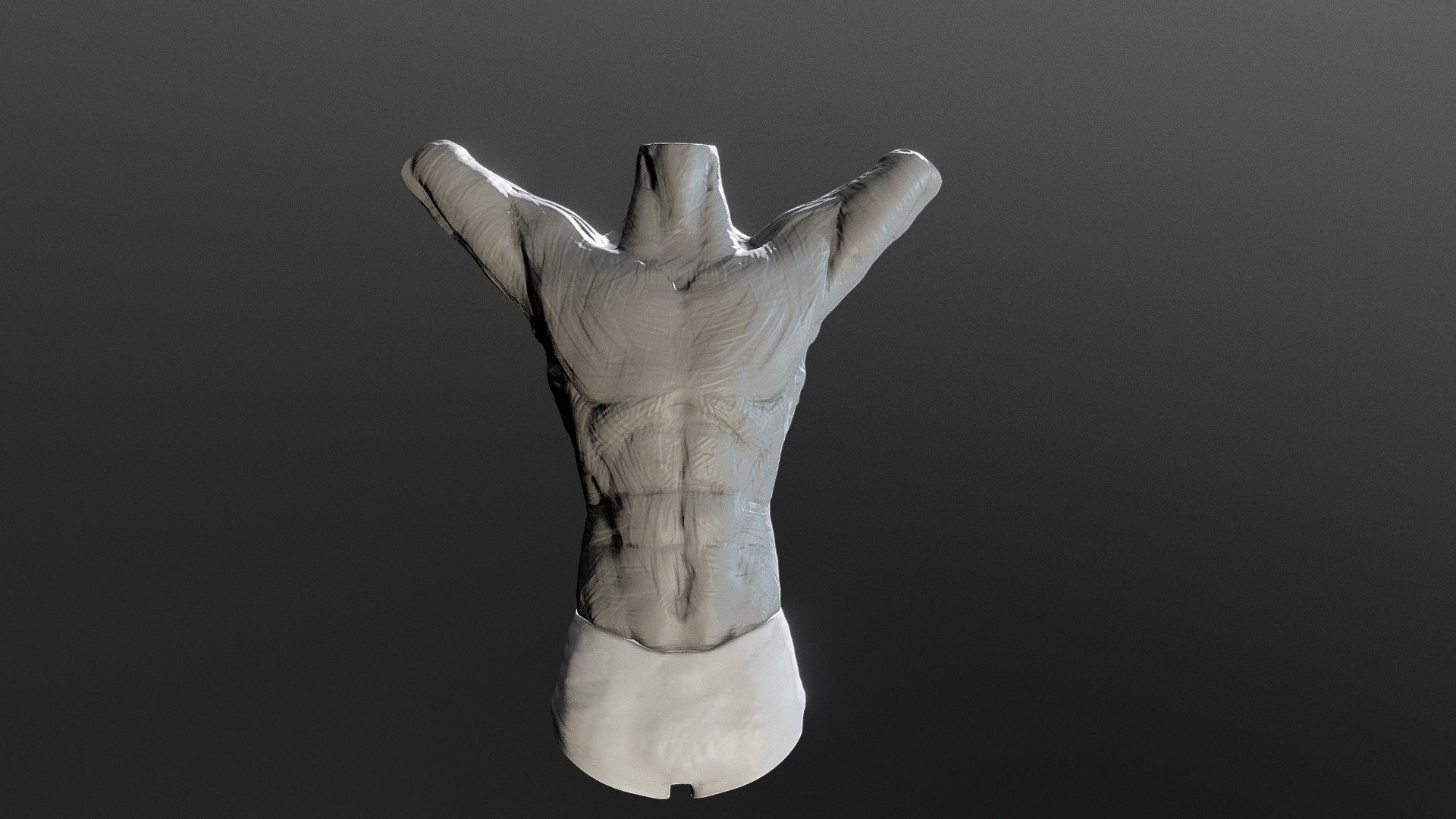 SculptJanuary22-Male Torso - 3D model by Babou (@jukkathewalrus ...