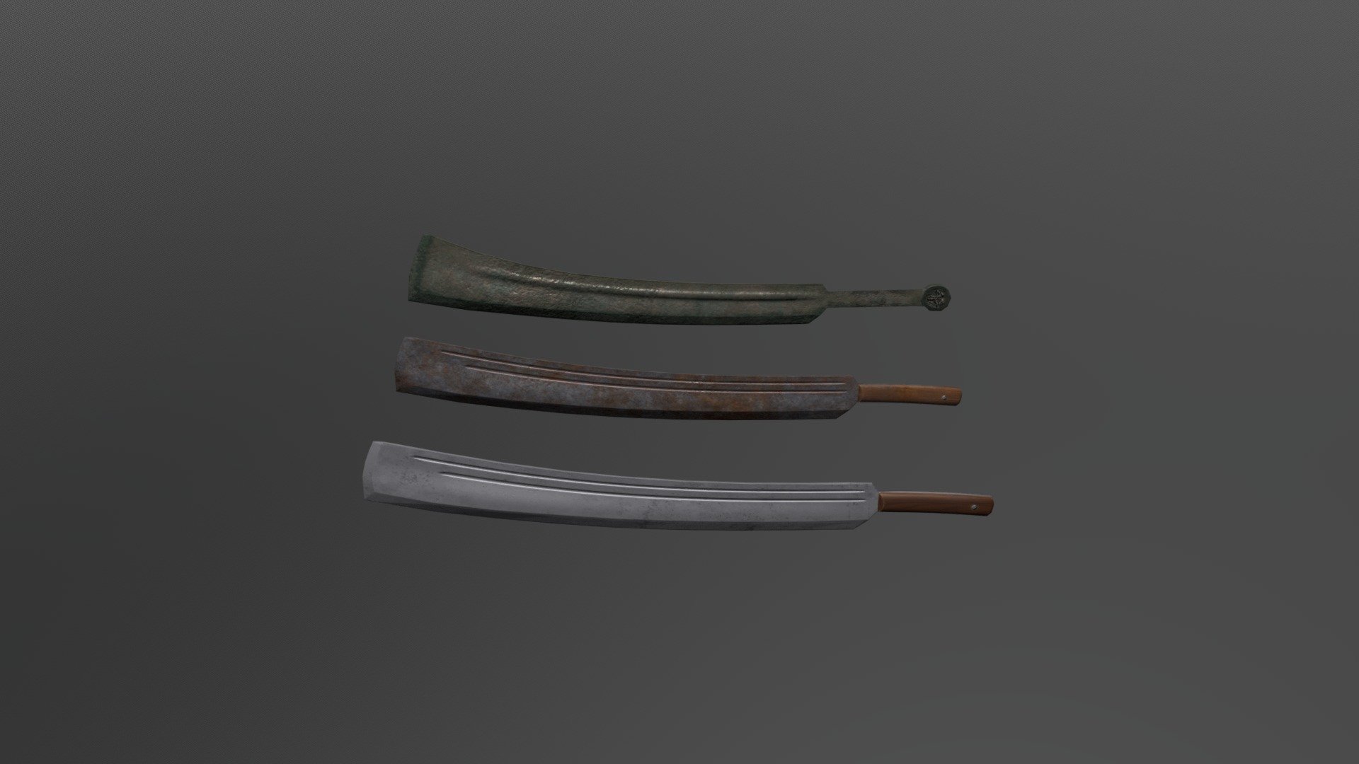 Tapanga Machetes 3 - 3D model by wastehound [81e2388] - Sketchfab