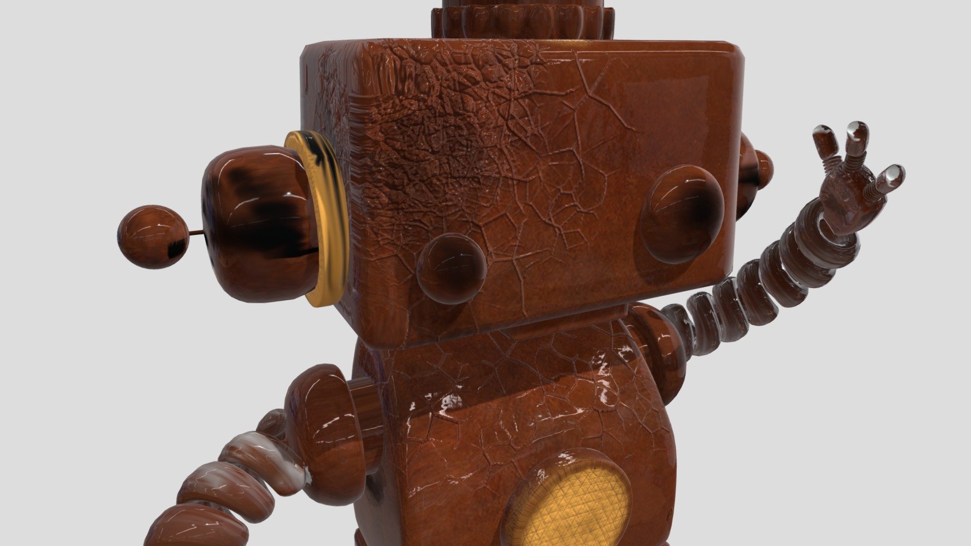 Robot Rust Hr - Download Free 3D model by shakiller [81e25b6] - Sketchfab