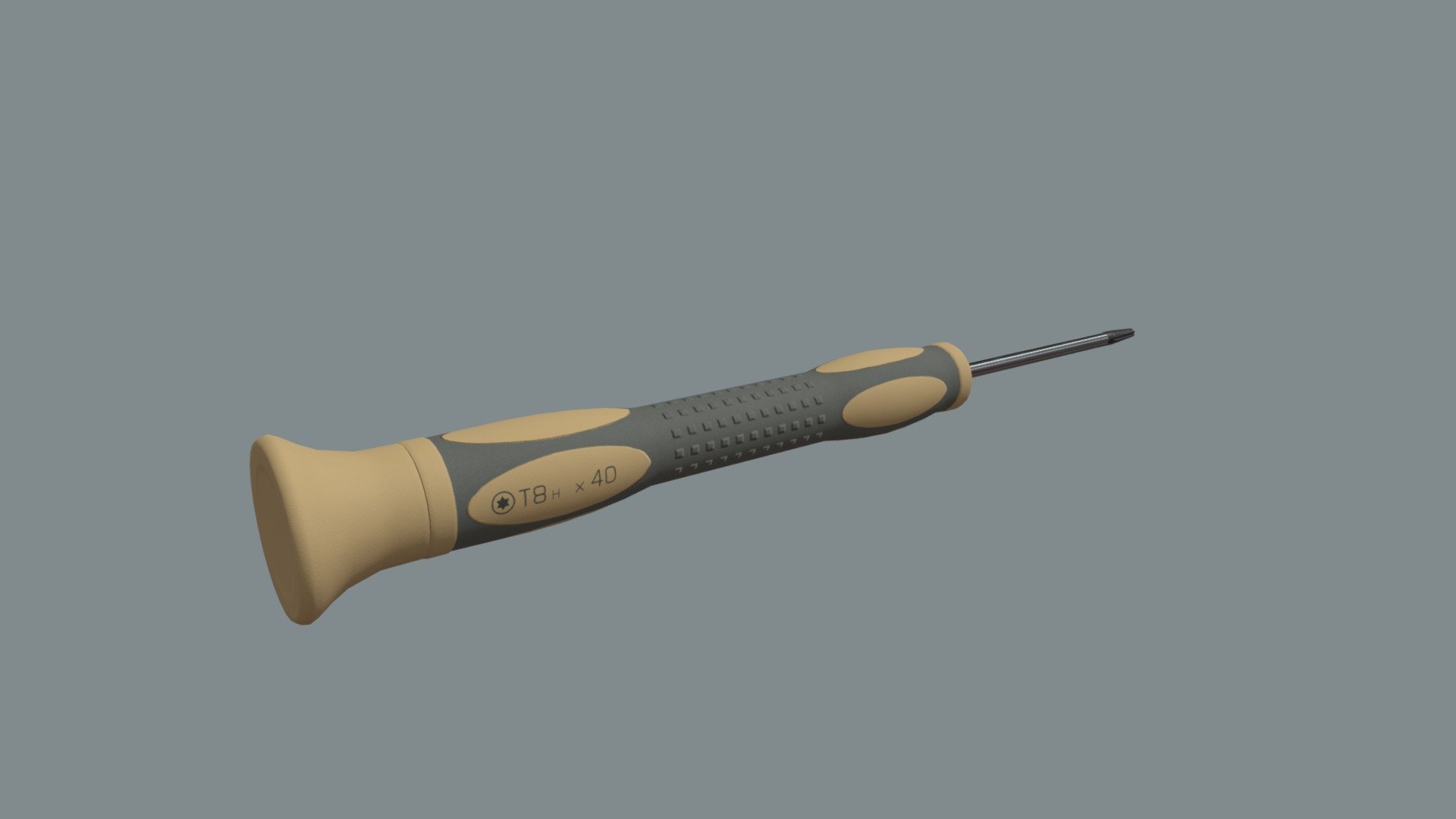 Screwdriver Lowpoly - 3D model by FarahClaessens [81e2bd7] - Sketchfab