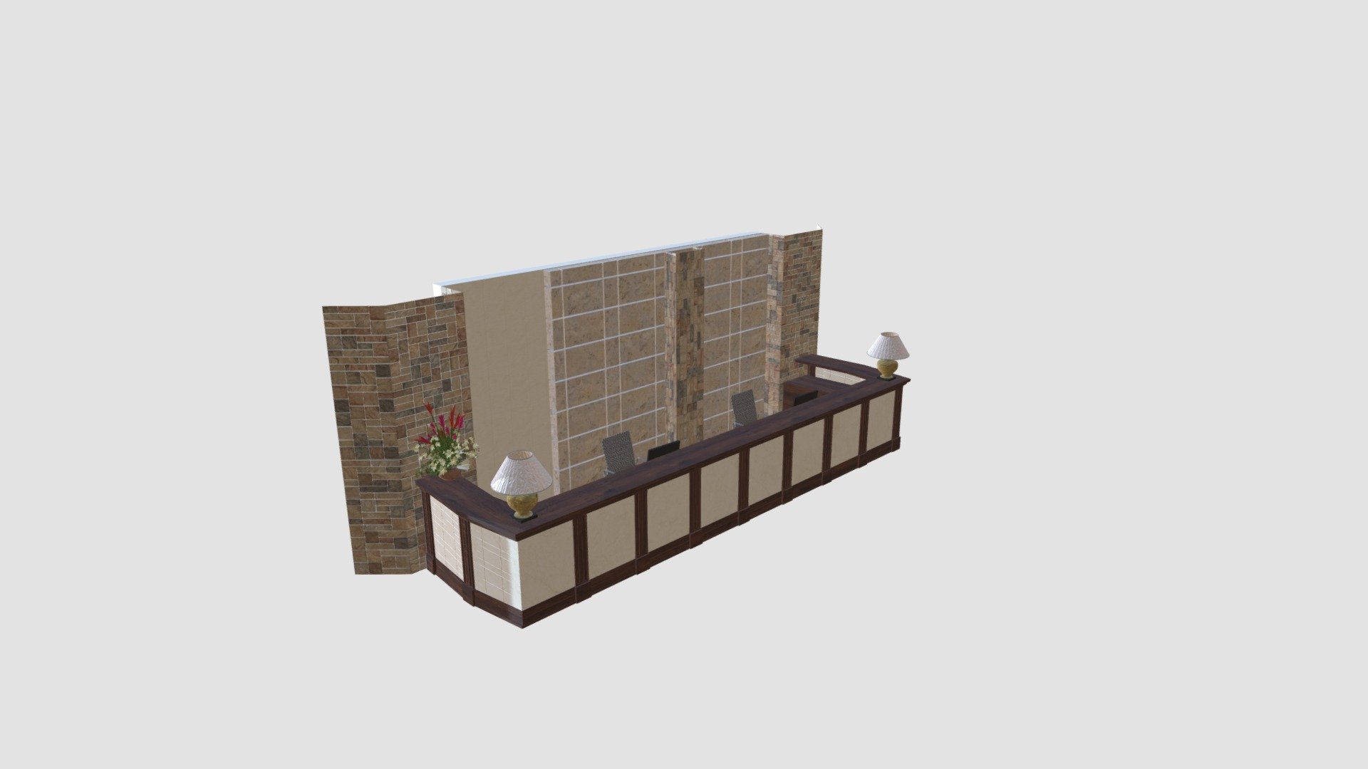 reception - Buy Royalty Free 3D model by Evermotion [81e2cd6 ...