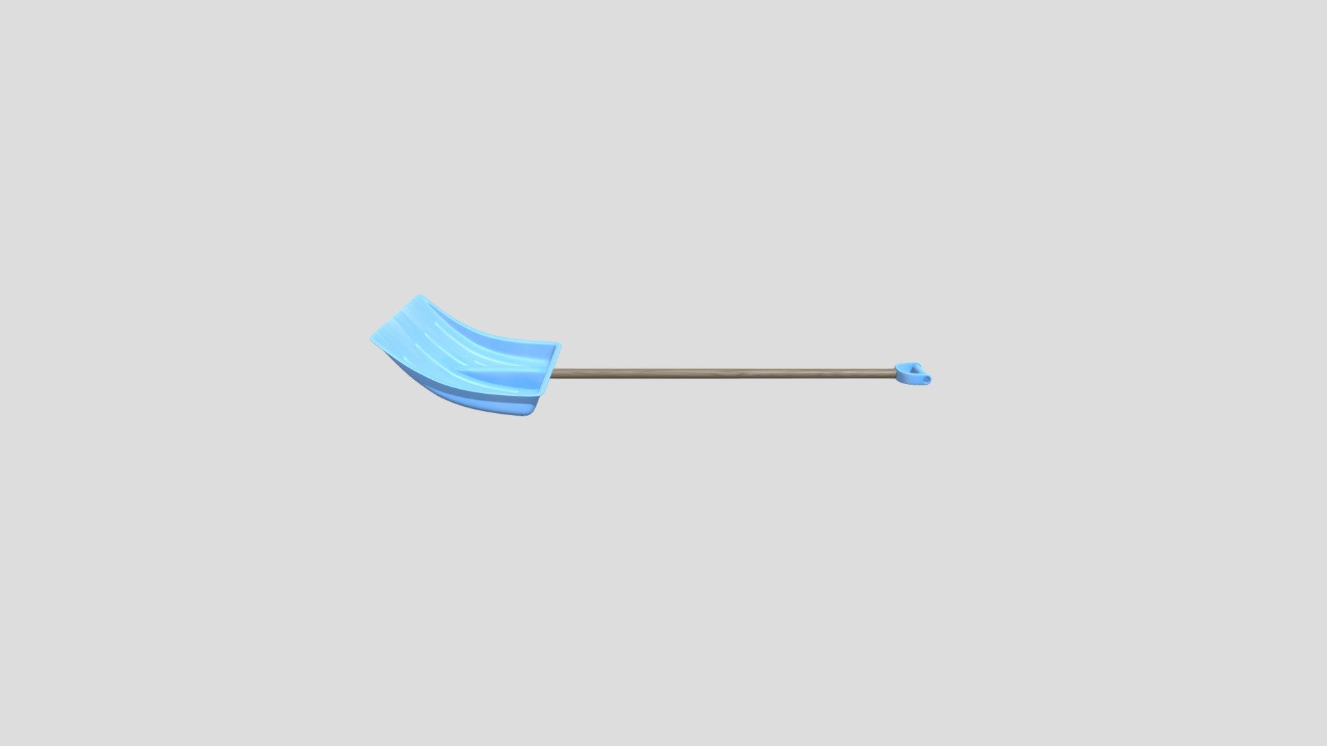 Blue Snowshovel - 3D model by SamIsTwisted (@samtwisted) [81e33e9 ...