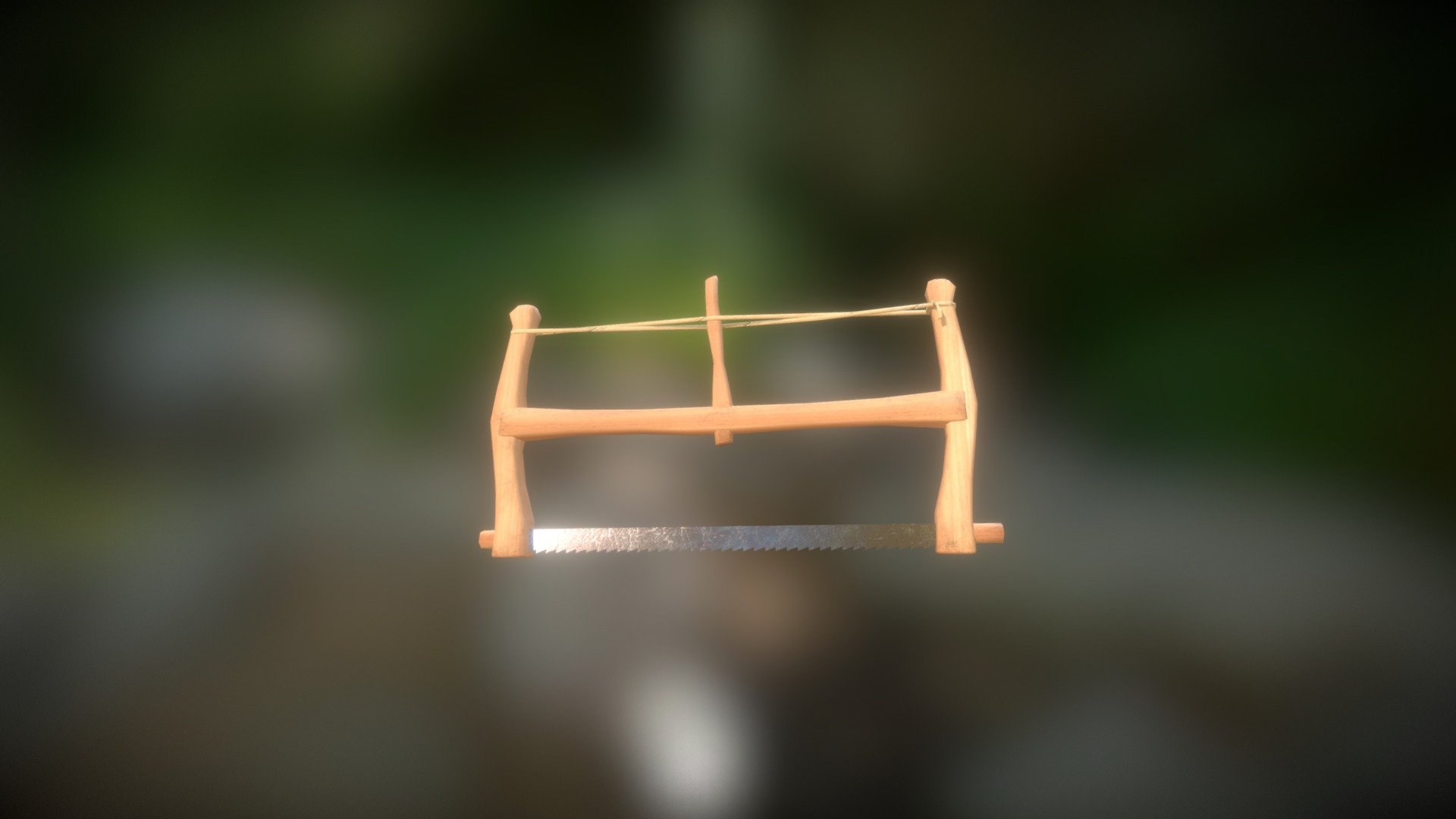 Viking / Medieval - Saw - 3D model by FunFant [81e42f9] - Sketchfab
