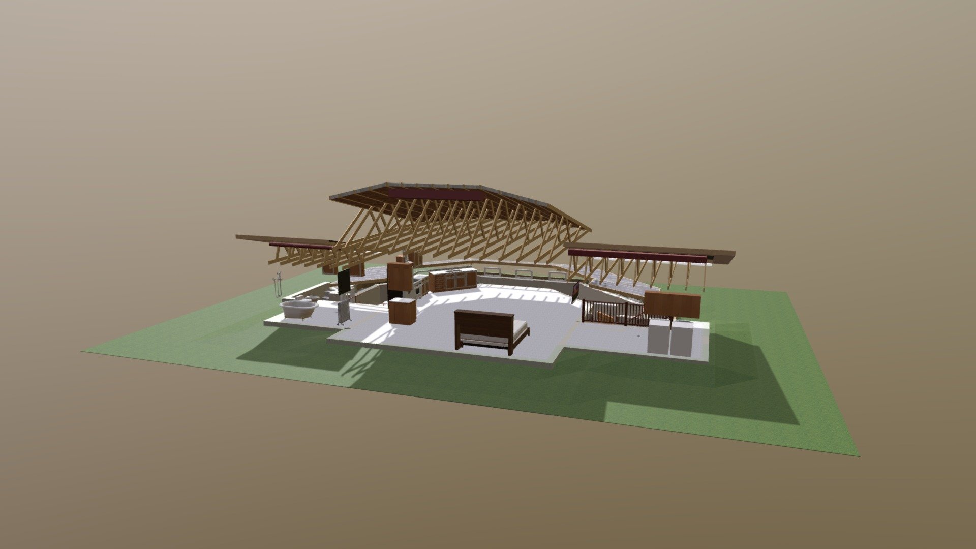 Storm New Roof - 3D model by fanshare [81e4799] - Sketchfab