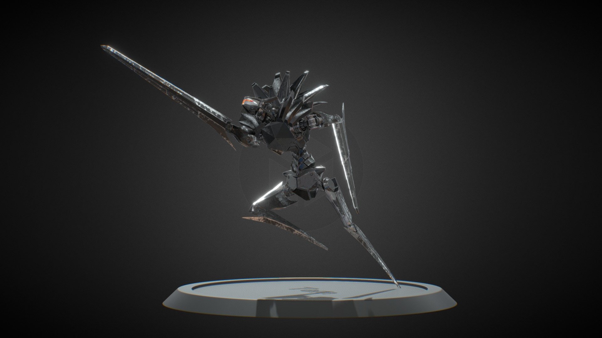Mech- Lethal Blade - Download Free 3D model by Tem (@Tem_55) [81e4ba4 ...