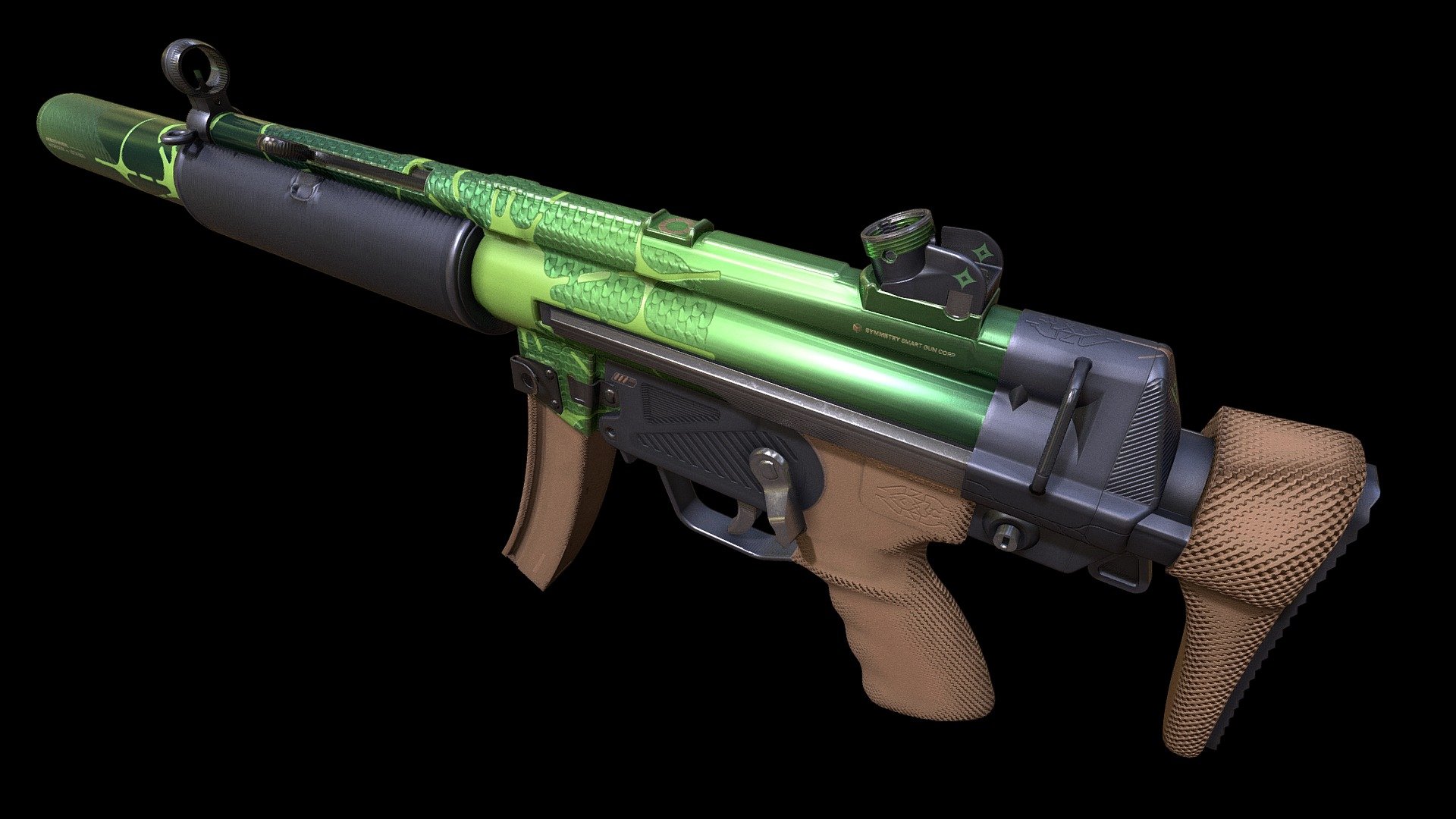 MP5-SD - The Last Word (CS2) - 3D model by tanapta [81e5461] - Sketchfab
