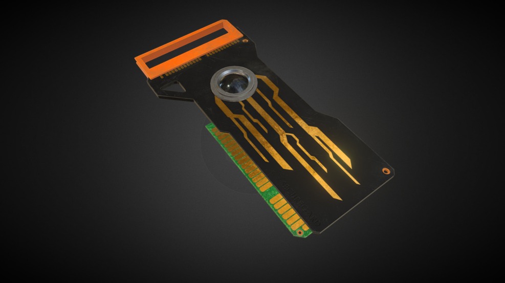 Keycard - 3D model by siraniks [81e5f10] - Sketchfab