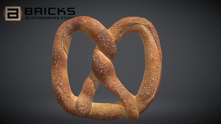 Pretzel3dmodel 3D models - Sketchfab