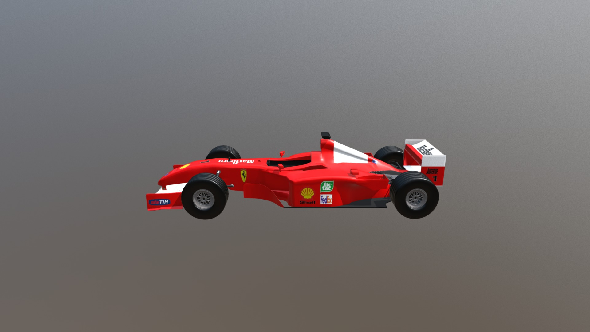 Ferrari F2001 - Download Free 3D model by matthew12484 [81e6de0 ...