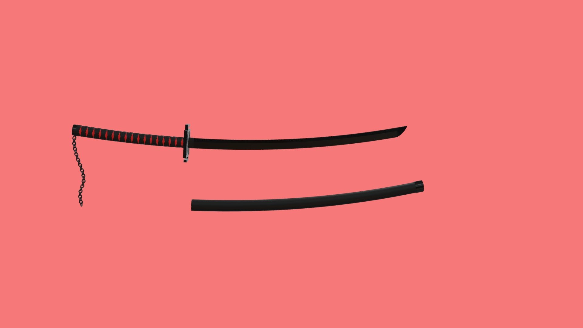 Tensa Zangetsu - 3D model by icawizard [81e6f0d] - Sketchfab