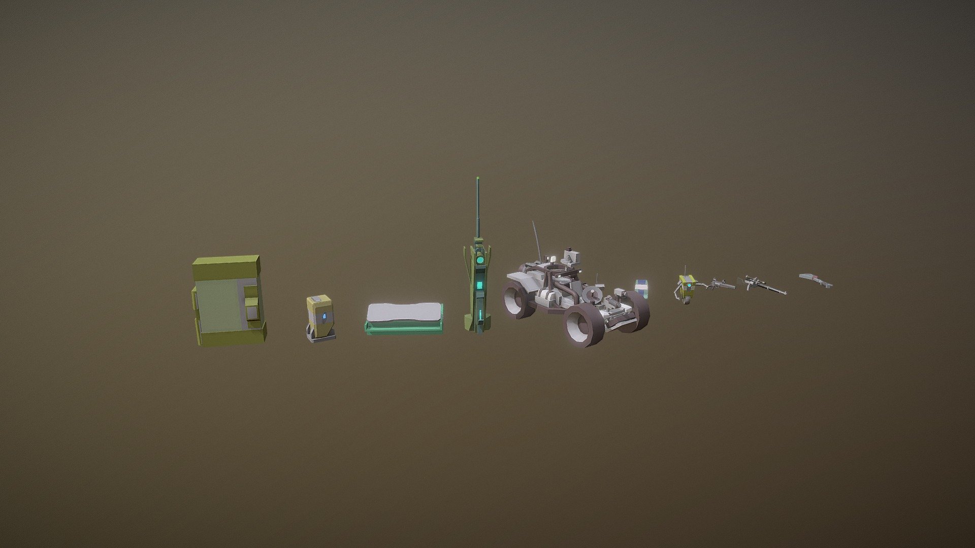 Borderlands Assets - 3D model by zevs (@Holydust) [81e824c] - Sketchfab