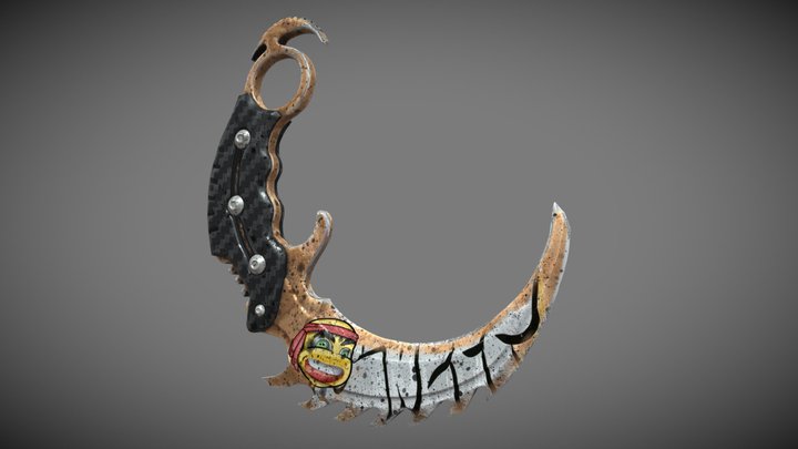 Karambit 3D models - Sketchfab