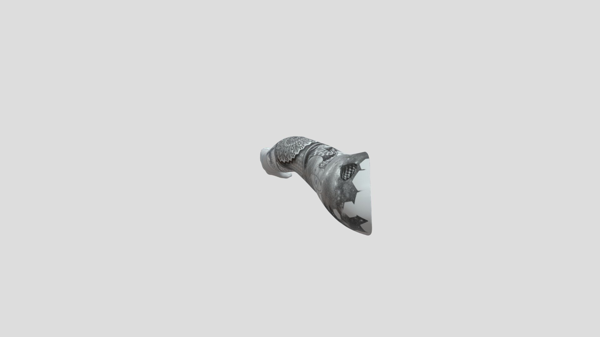 Tattoo - 3D model by Zazil_Ikal [81eafbe] - Sketchfab