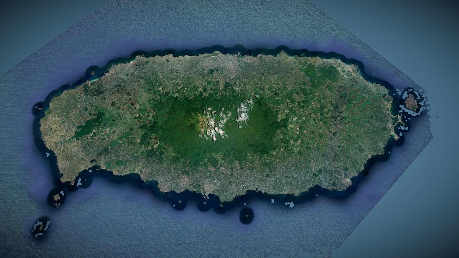 제주 3d map - 3D model by META jeju (@Hyun-seok.Jun) [81ec59d] - Sketchfab