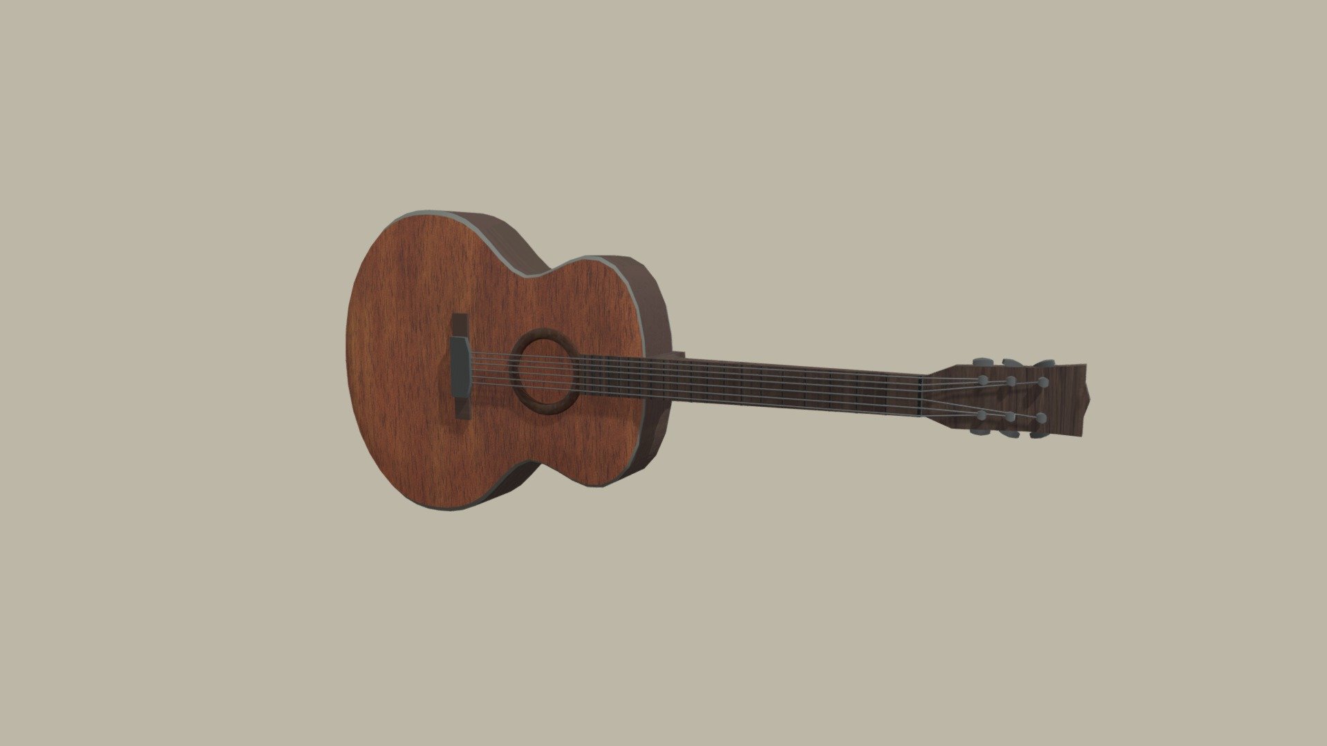 guitar - 3D model by elifketen [81ee02a] - Sketchfab