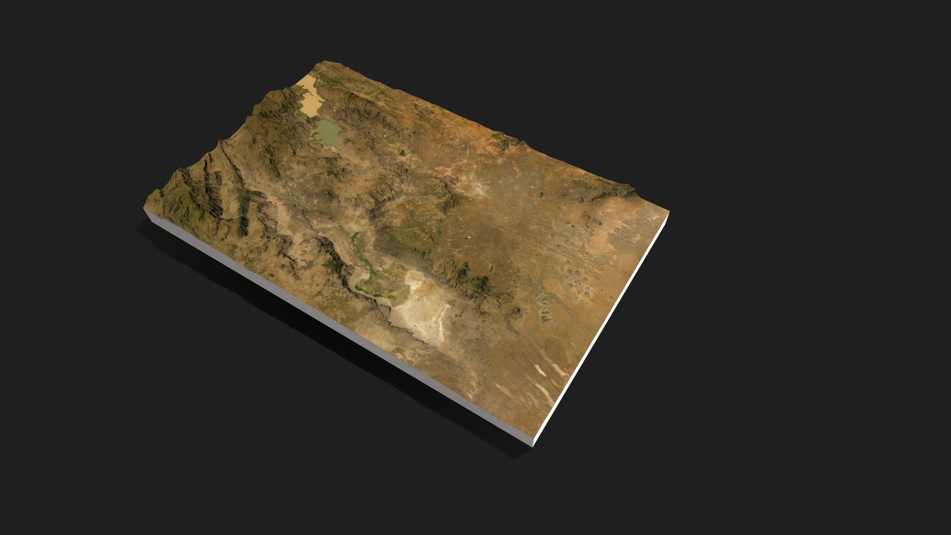 Chew Bahir Basin - 3D model by Domingos Studios (@domingos) [81ee898 ...