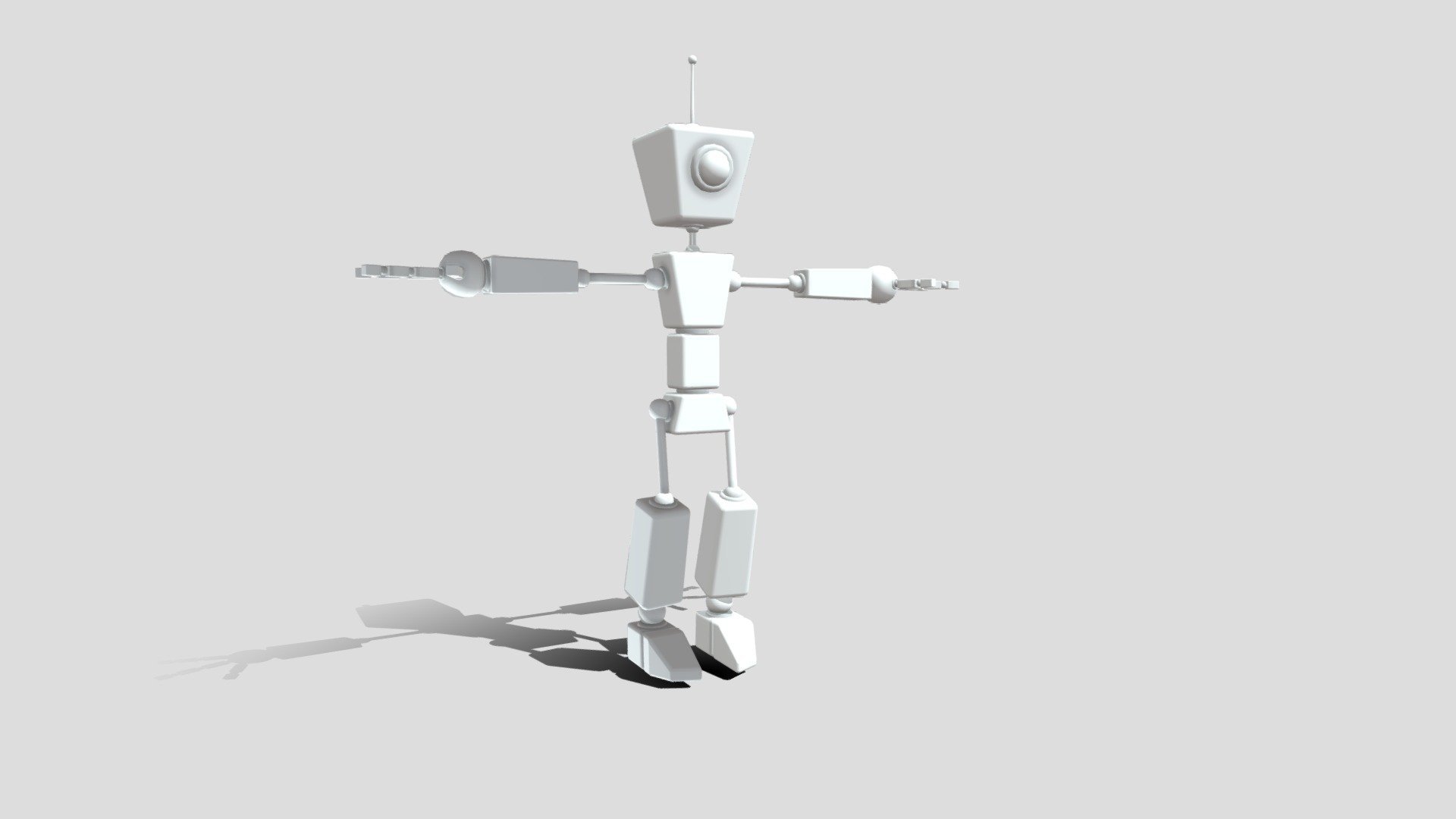 Robot Walk Animation - 3D model by tlladd [81ef888] - Sketchfab