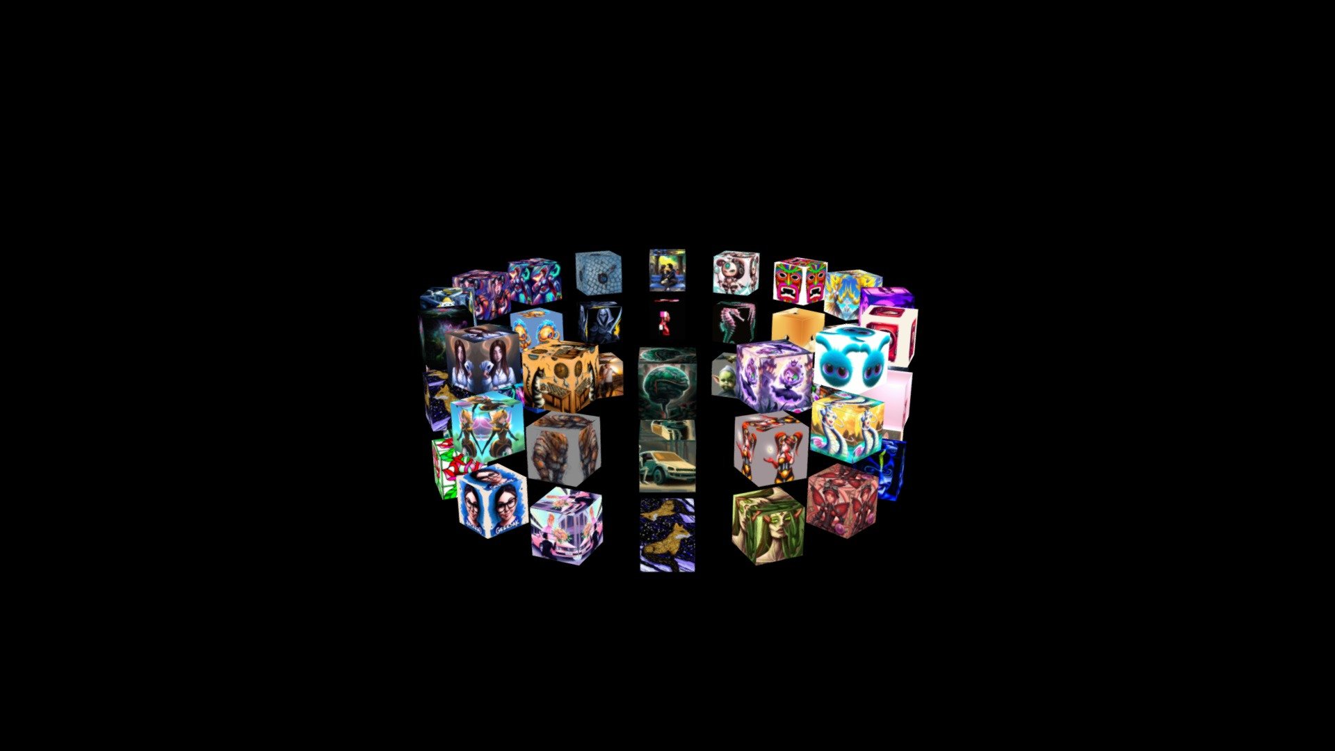 DallE Art World 43 - Download Free 3D model by klrxyz [81efa63] - Sketchfab