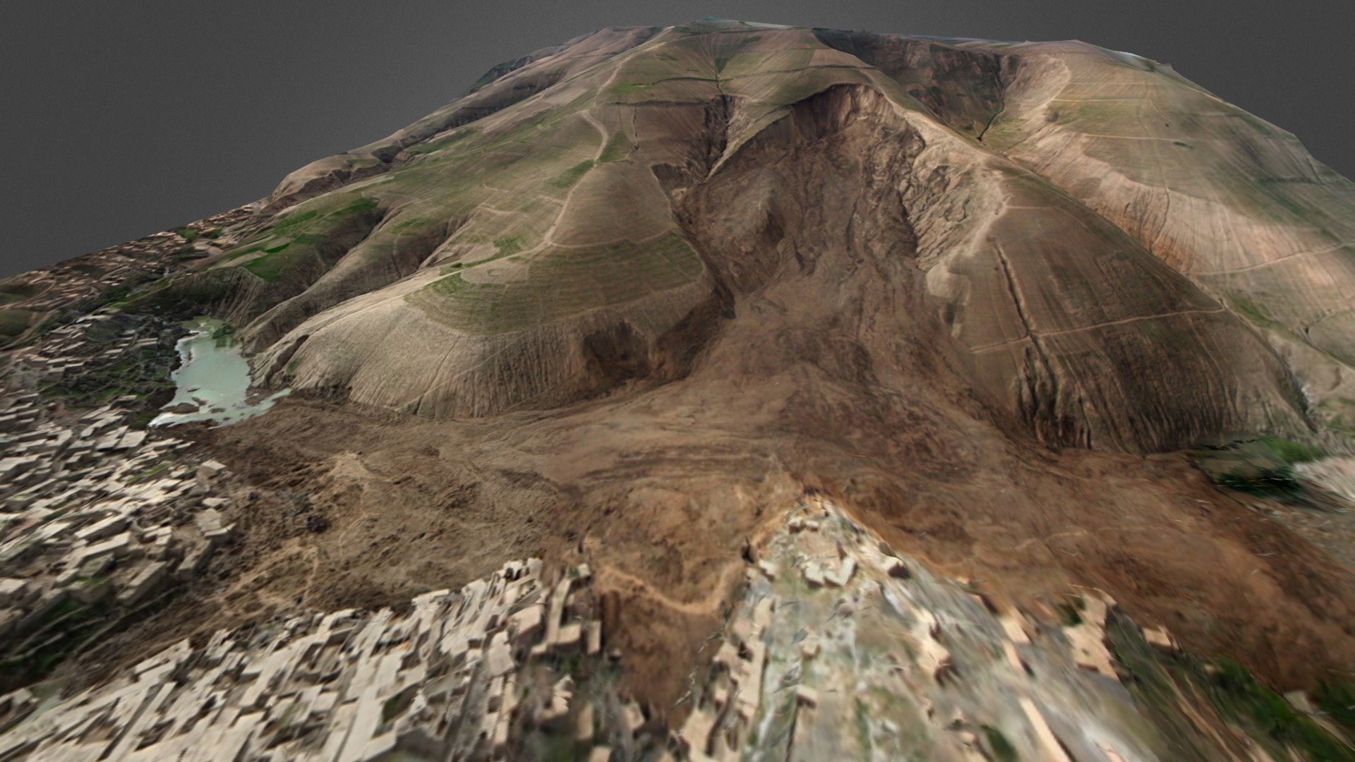 landslide 2014-05-02 - 3D model by yuichi hayakawa (@yshaya) [81f083c ...