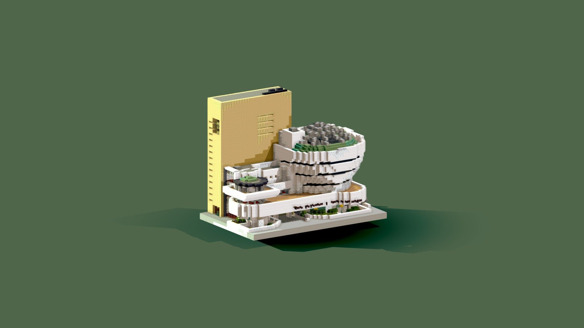 The Solomon R. Guggenheim Museum - 3D model by SevenScroll5003 [81f19b2 ...