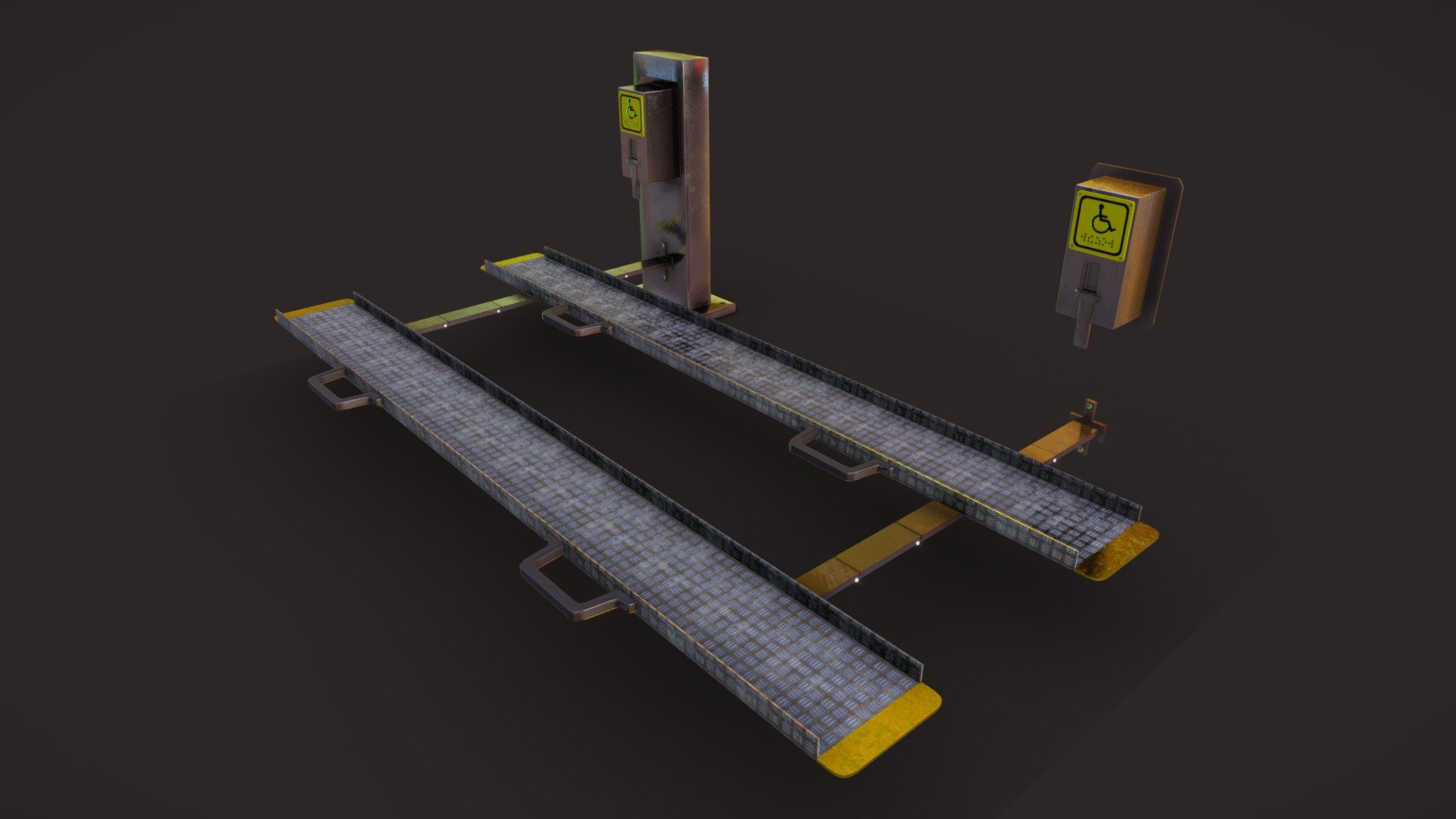 Folding ramp (inclusive) - Download Free 3D model by DeLeon (@dele0n ...
