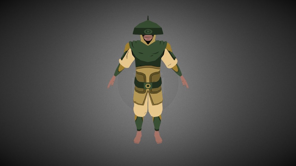 Earth Bender Rig17d - 3D model by oryoncorp [81f28d7] - Sketchfab