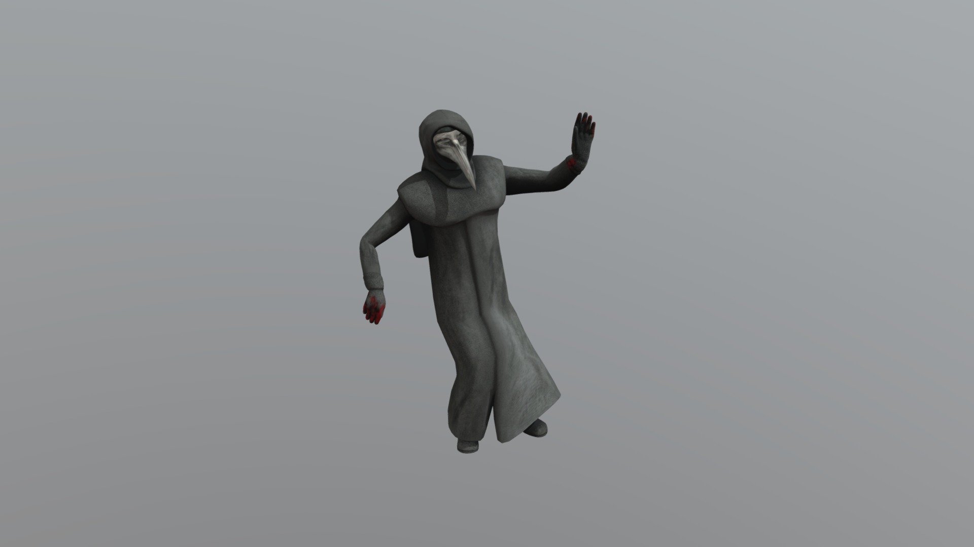 Pain Gesture scp-049 - Download Free 3D model by Mixamo animations ...