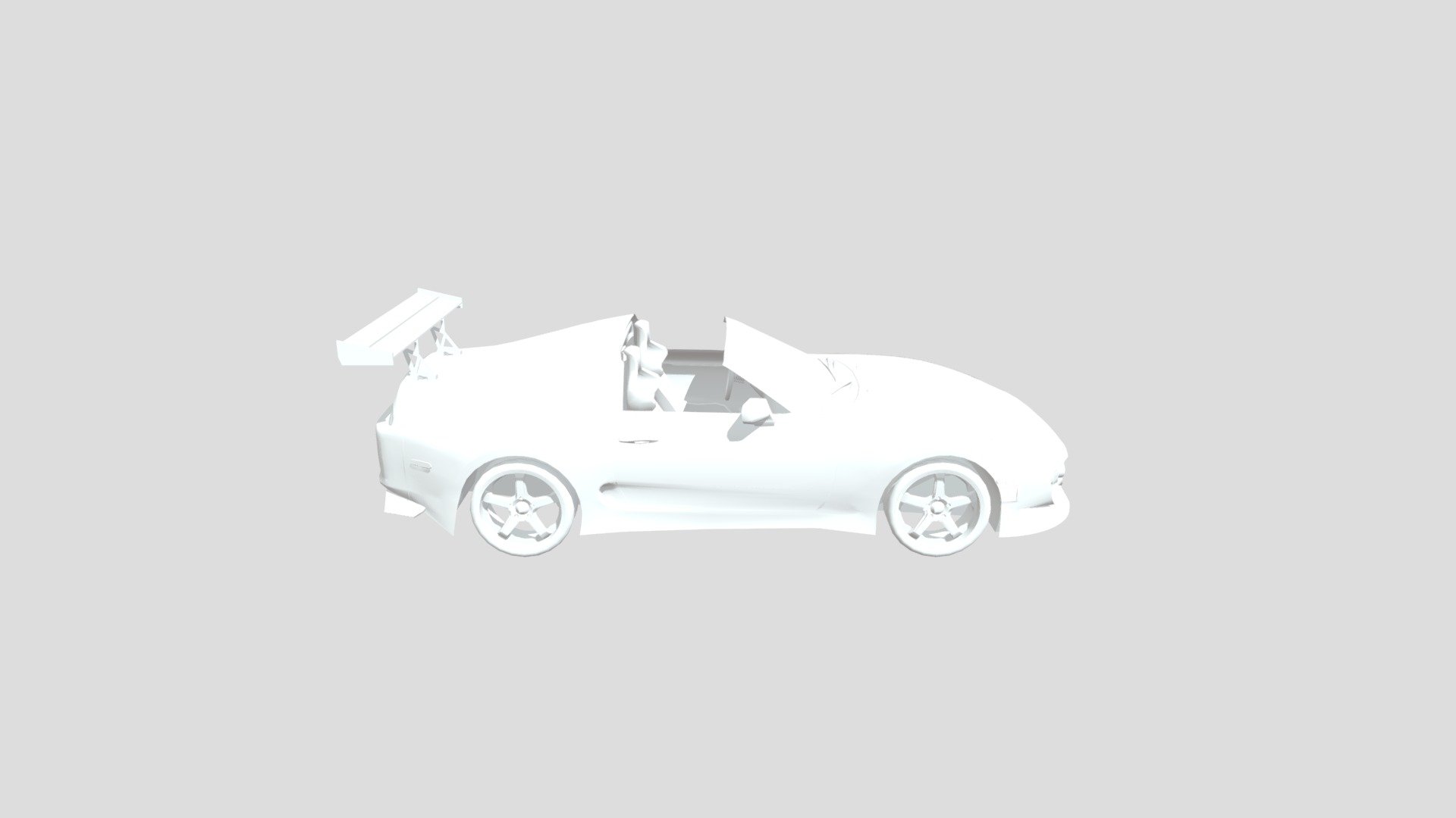 Toyata Supra Fast And Furious - 3D model by gitmeyen4raba [81f5a73 ...
