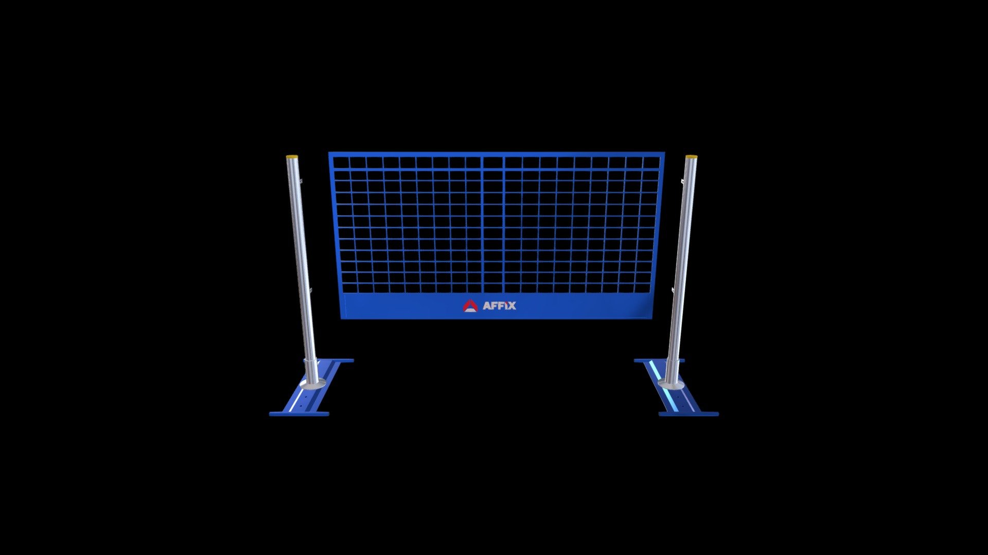 Walkway Barrier System_Animated - 3D model by Affix (@affix1) [81f6bf3 ...