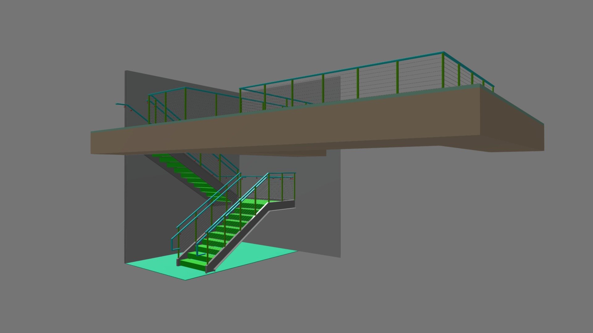 Trilogy Entry Stair Rev 4 SKETCH - 3D model by TylerRSmith [81f6e7e ...