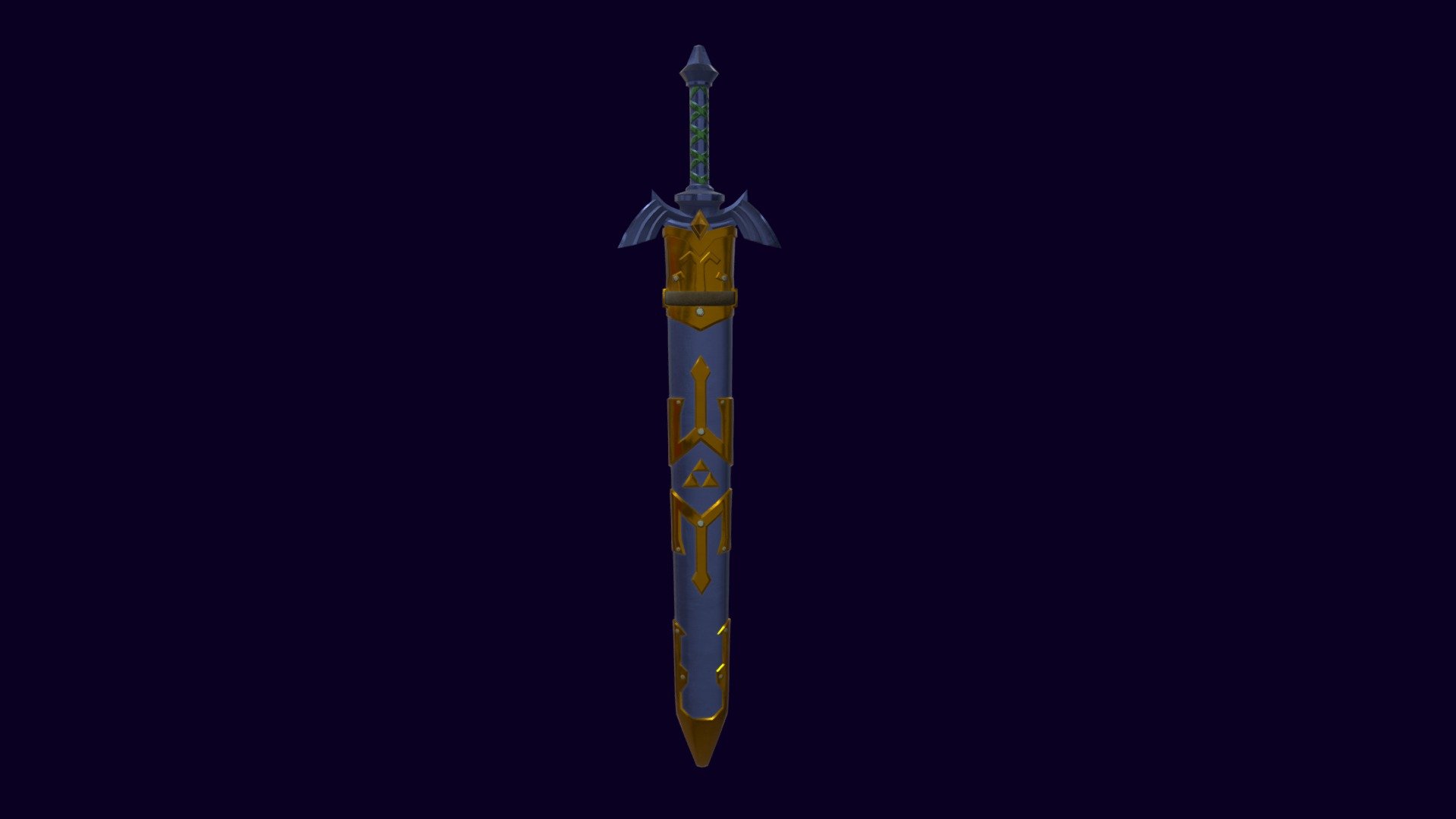 The Master Sword - 3D model by luwke [81f71a6] - Sketchfab