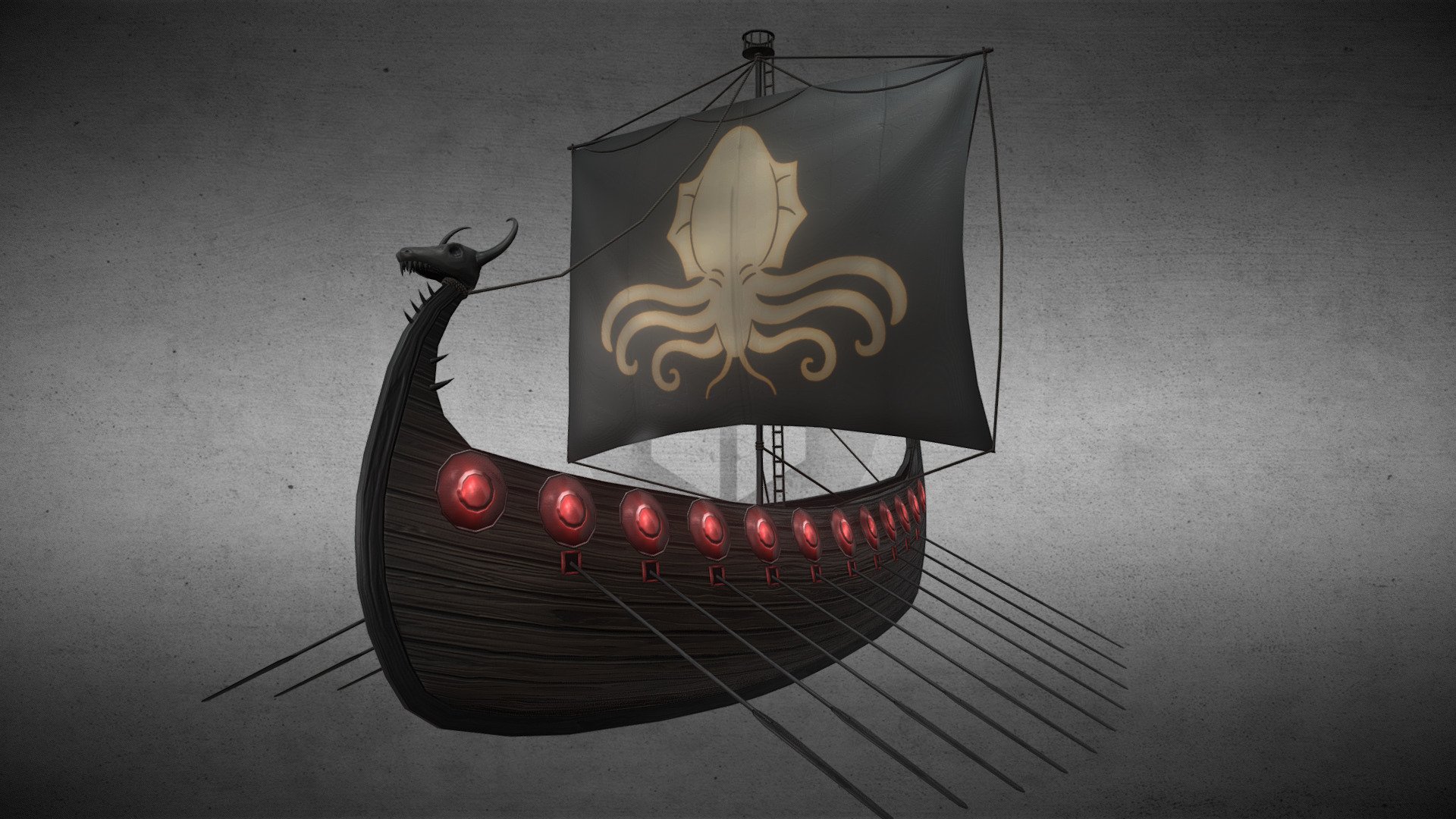 Viking Ship - Buy Royalty Free 3D model by Exmoor beast (@Exmoorbeast ...