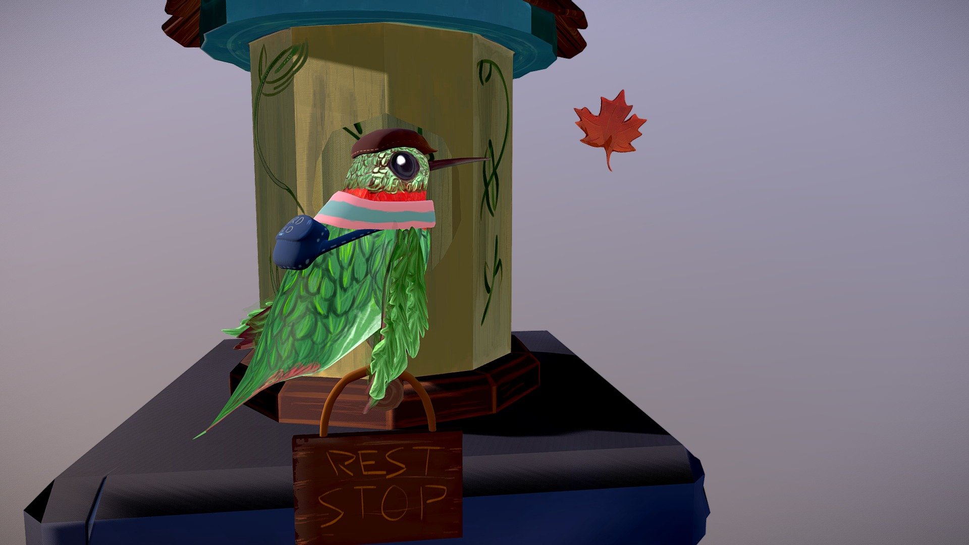 Rest Stop - 3D model by LuckyBombs [81fa90f] - Sketchfab
