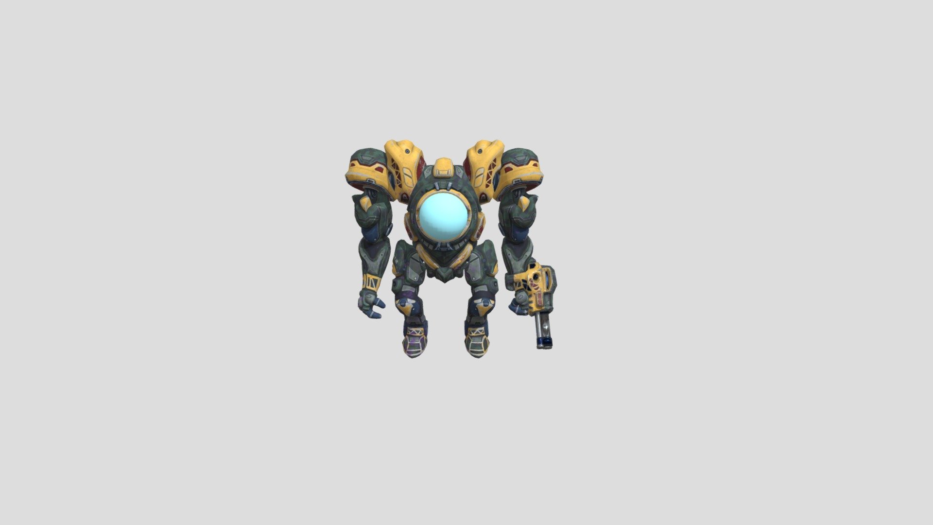 Kartun benda-Robot (barat) - 3D model by fadjarwibowo81 [81fadeb ...